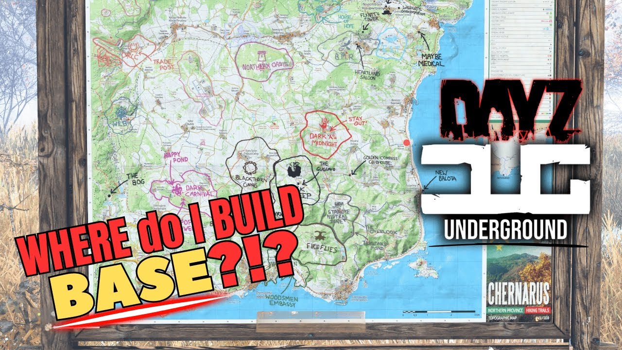 Building a BASE in the NOTORIOUS DayZ UNDERGROUND | #dug #noob #enjoy ...