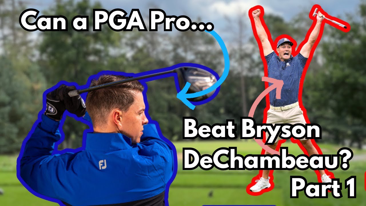 Can a PGA Pro beat BRYSON DECHAMBEAU? - YouTube