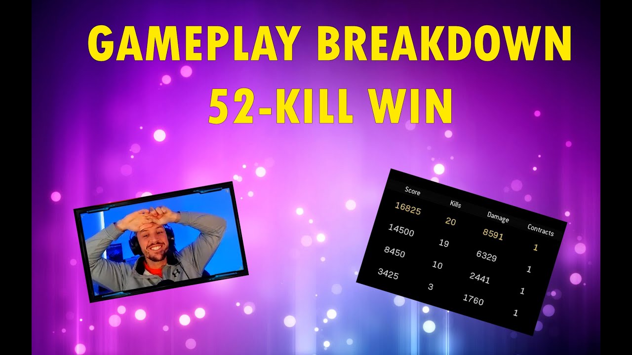 52 Kill Win Gameplay Breakdown - YouTube