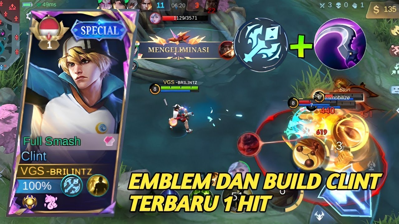 TOP GLOBAL CLINT GENDONG TIM 🔥 CLINT + LETHAL IGNITION ? BUILD DAN ...