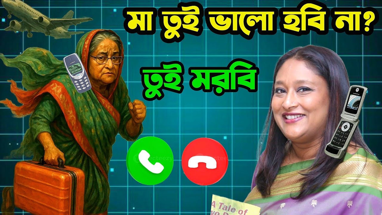 পুতুল হাসিনাকে ফোনকল কঠিন ধোলাই | Putul Phone Call With Hasina ...