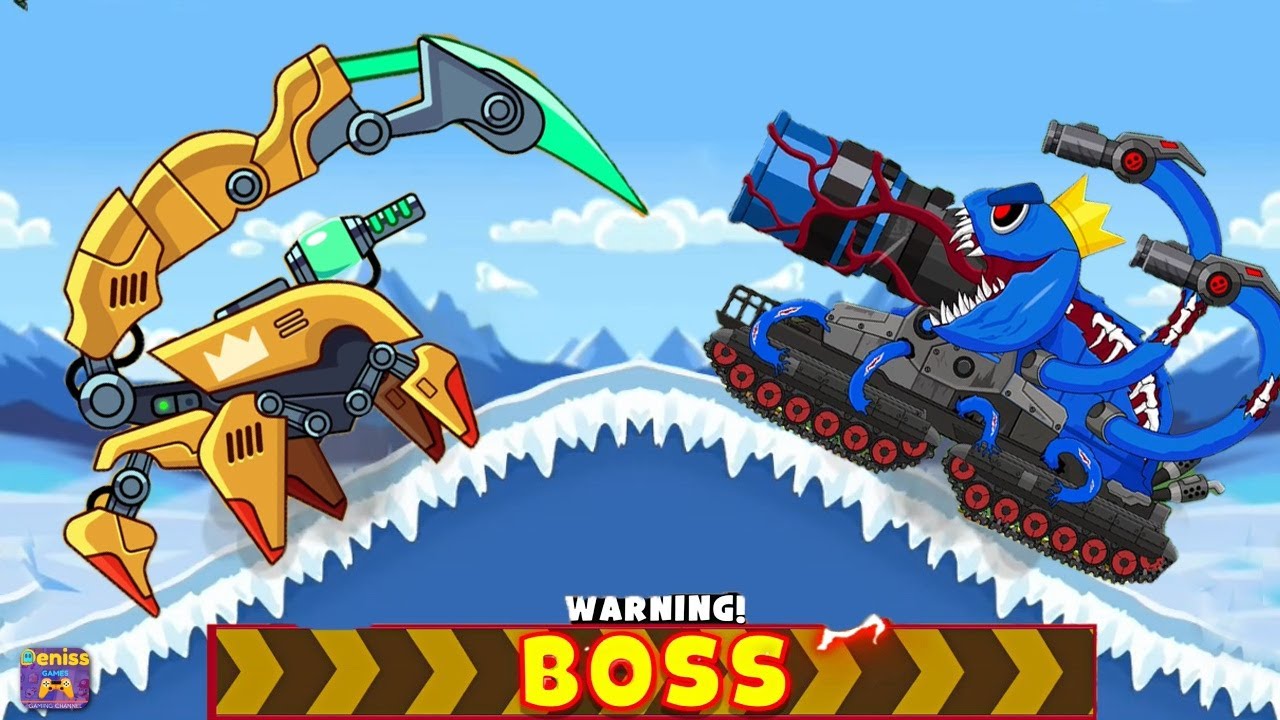 "TANK COMBAT" BOSS VS "HILLS OF STEEL" ALL BOSSES MAX LEVEL ANDROID ...