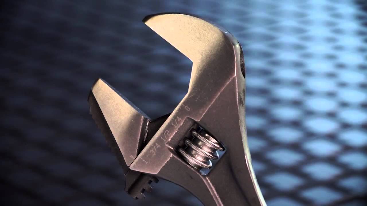 Crescent Pass-Thru adjustable wrench - 3 tools in 1 - YouTube