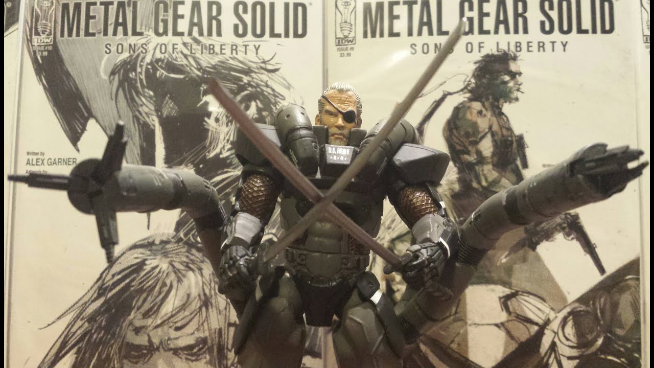 Metal gear solid 2/ Solidus Snake action figure (HD) - YouTube