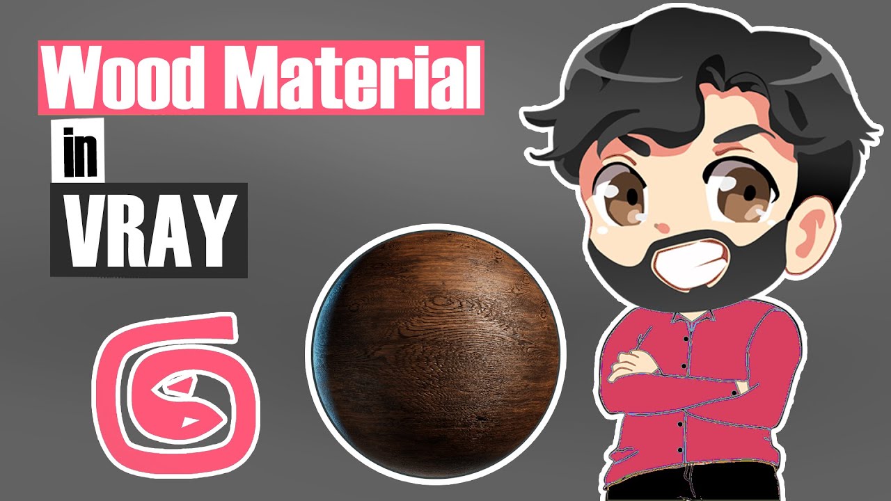 realstic wood material |create vray material 3ds max - YouTube