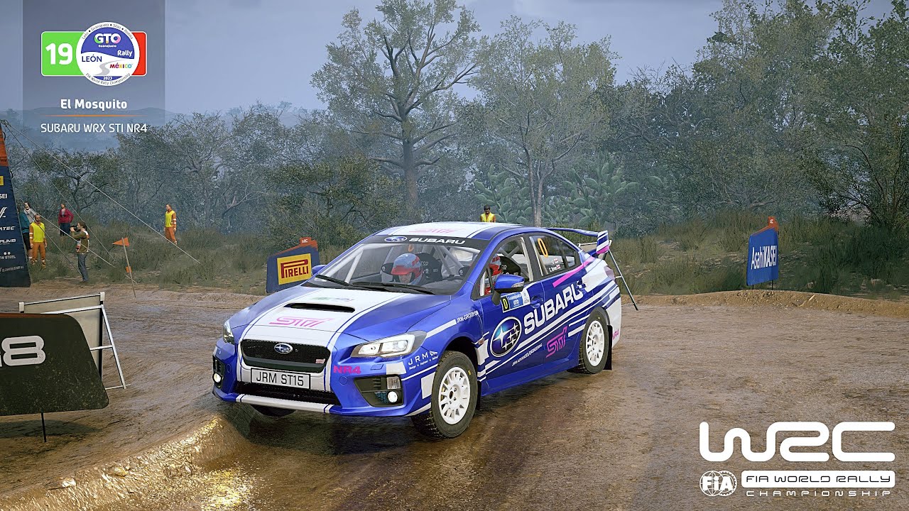 EA Sports WRC🏁Group N Subaru Impreza - Rally Mexico Wet [[4K Full ...