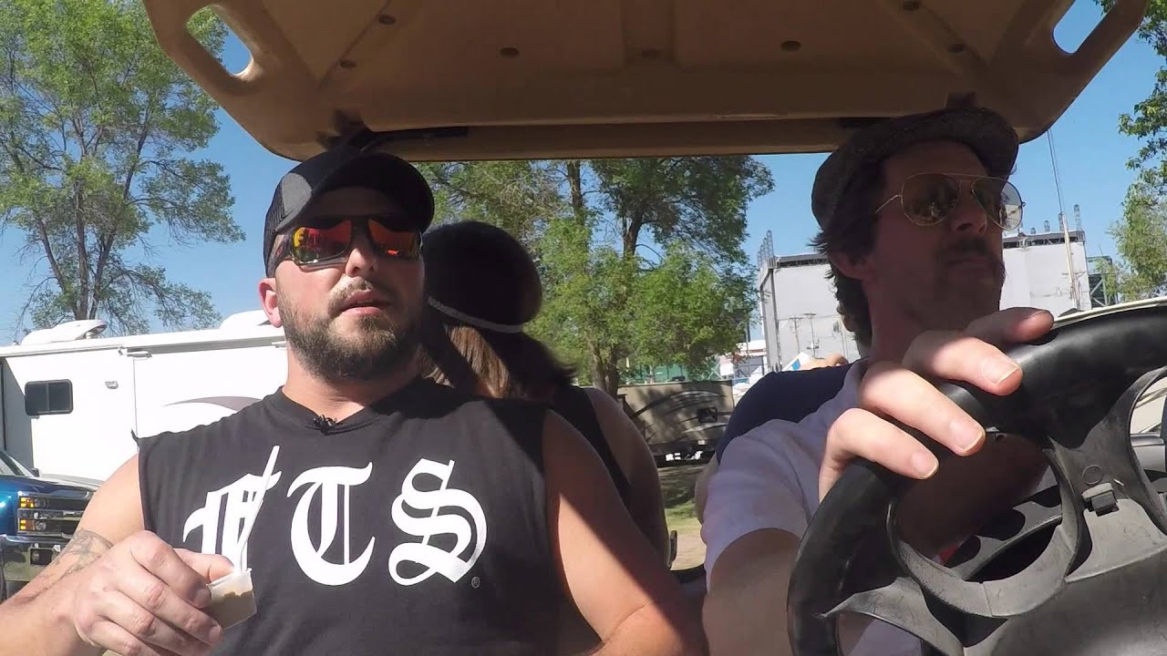 WE Fest 2015 - Tyler Farr takes a Ride to VIP Campground - YouTube