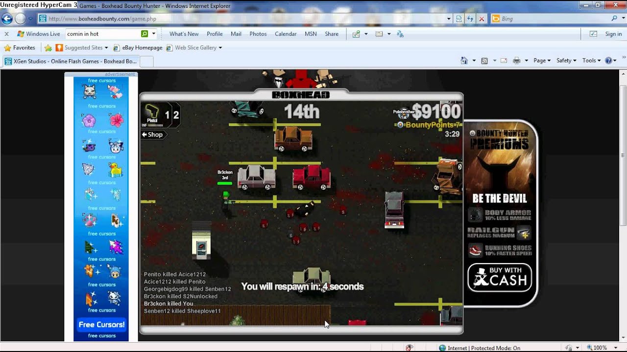 Boxhead Bounty Hunter Gameplay and Tips - YouTube