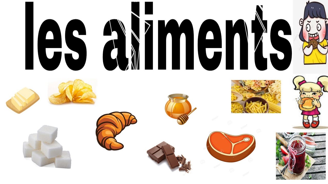 Apprendre les aliments 🍯 🍖 🎂 - YouTube