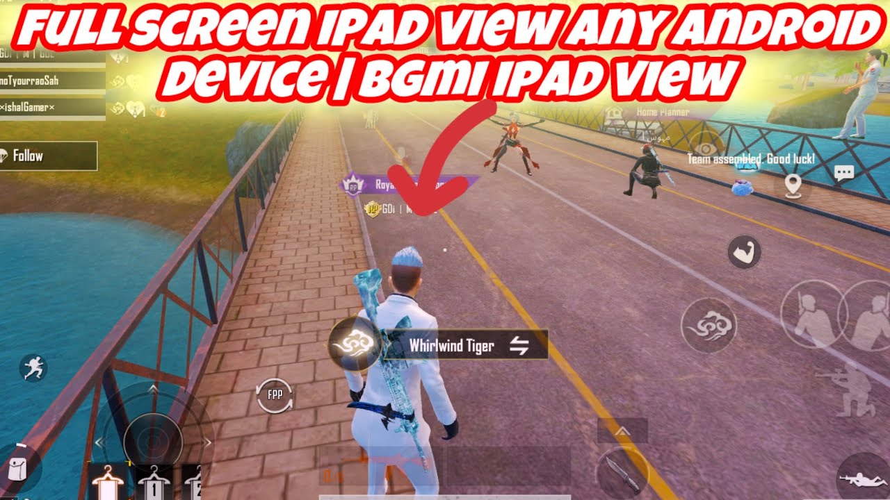 Unlock iPad view in bgmi | full screen iPad view any Android device ...