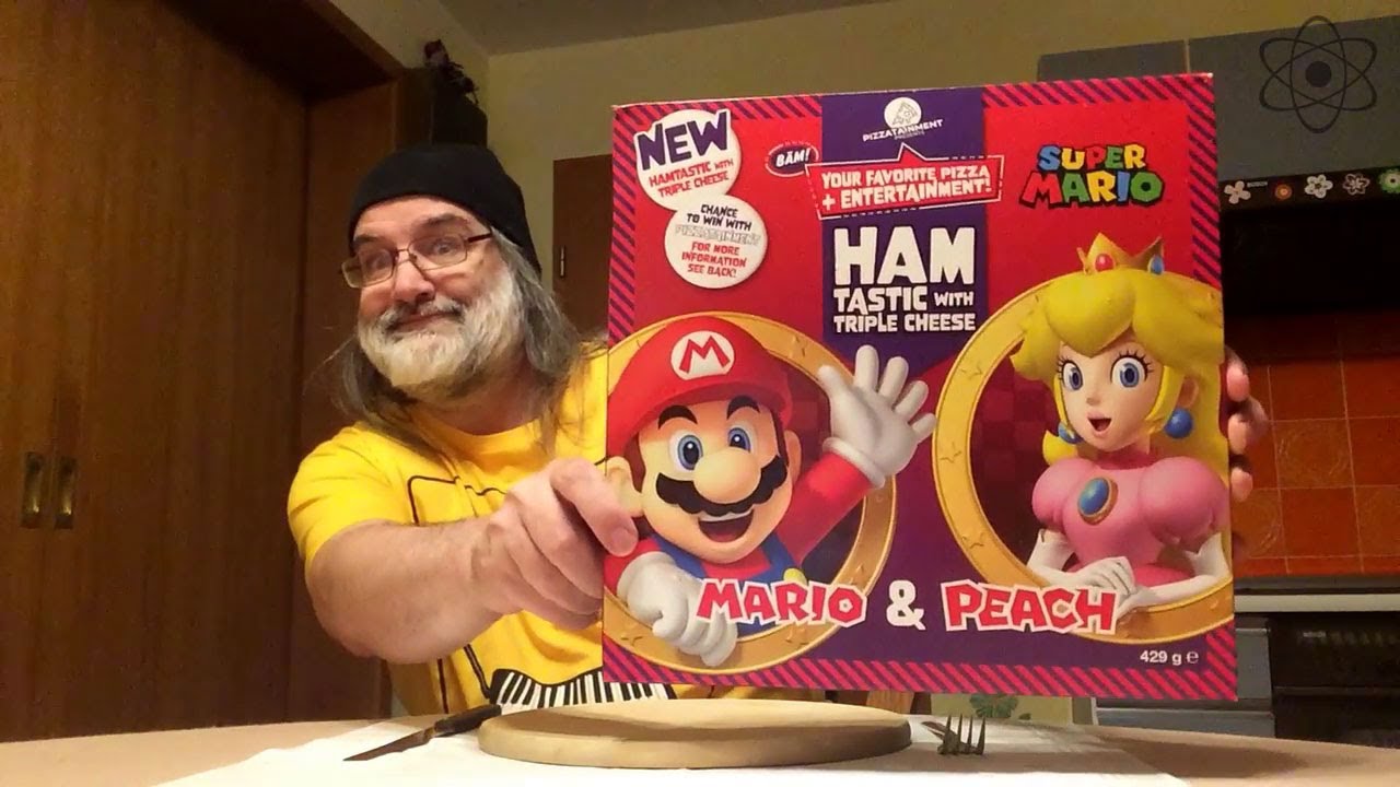 Social Eating #397 - Super Mario Pizza: Hamtastic with Triple Cheese ...