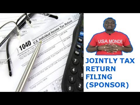 Q&A FRIDAY Ep #69 (Jointly Tax return filing & Sponsor I-864) - YouTube