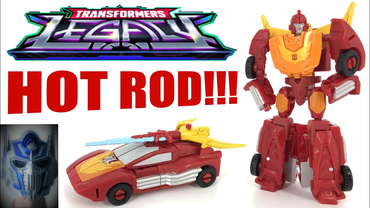 Transformers Legacy - Hot Rod Review - YouTube