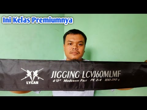 Review Blank Joran Lycan Jigging LCVJ60MLMF - YouTube