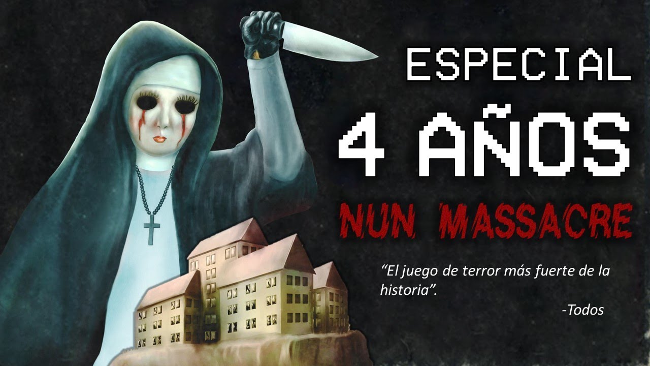 🎉 ¡ESPECIAL 4 AÑOS DEL CANAL! 🎉 | Nun Massacre (TODOS LOS ENDINGS) | Alan Basics - YouTube