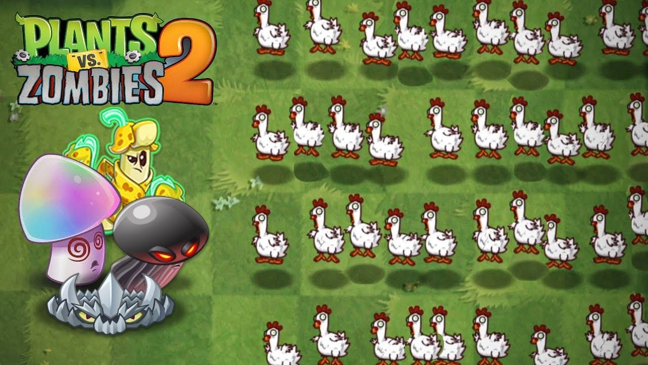 🌱All Plant Vs 500 Chicken Zombie🐔 - PvZ 2 Challenge🧟‍♂️ - YouTube