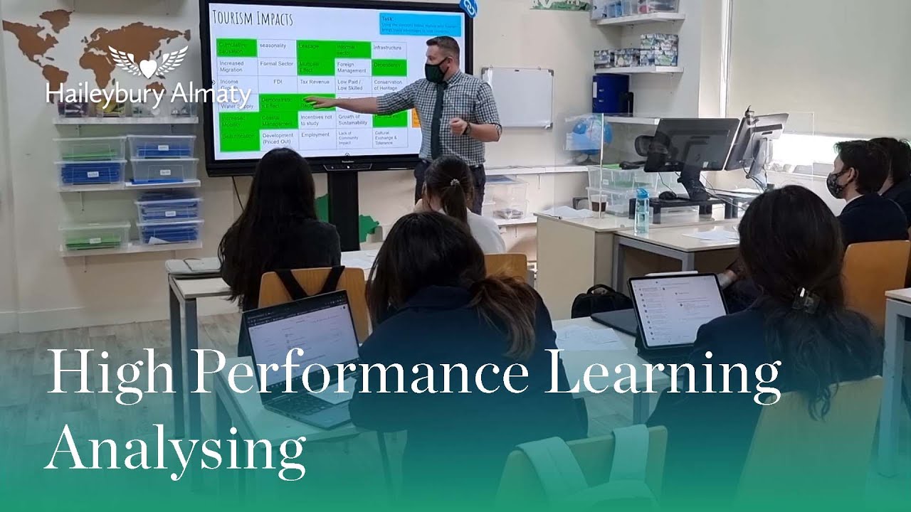 High Performance Learning: Analysing - YouTube