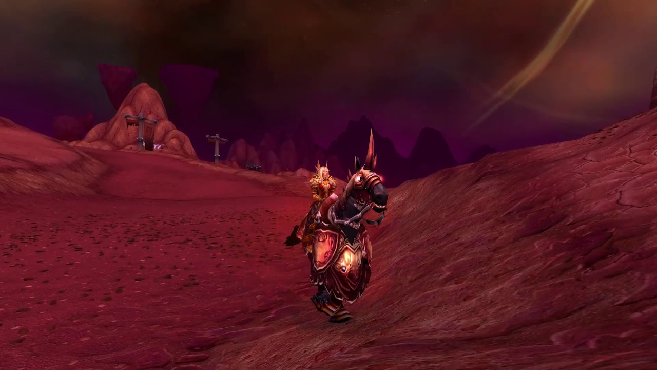 Thalassian Charger - World of Warcraft - YouTube