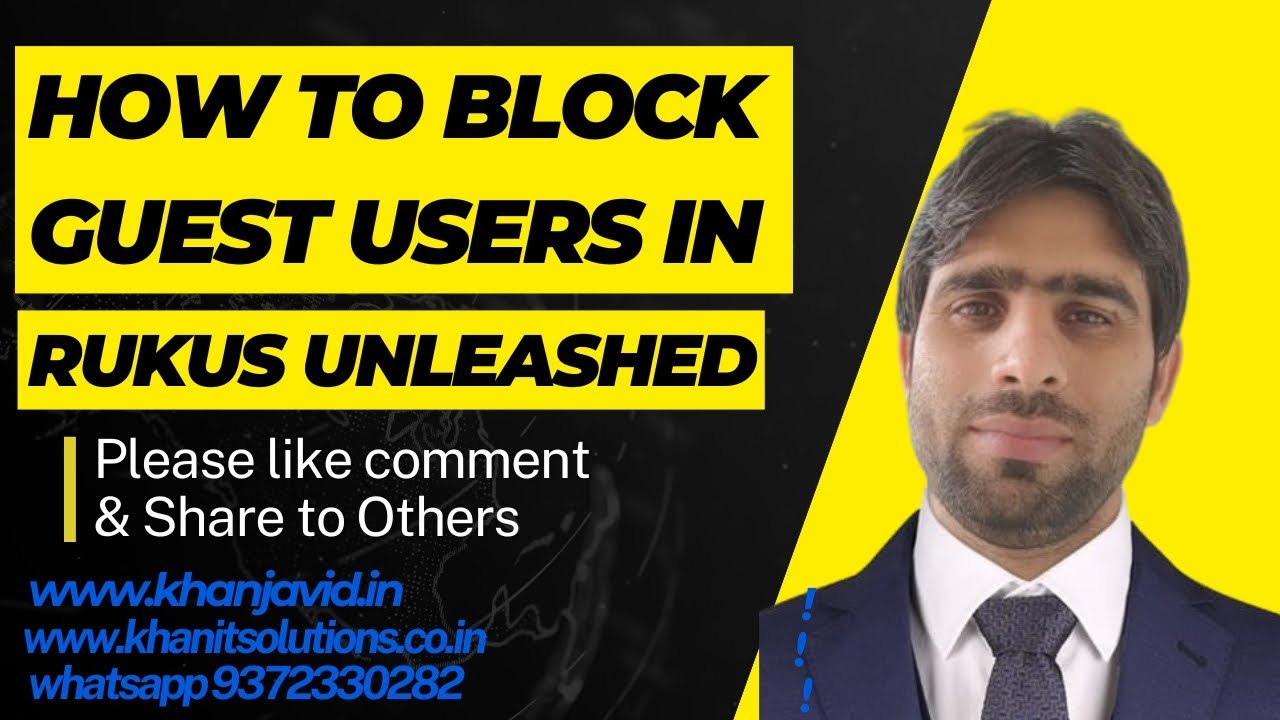 How to Block Guest Users from Accessing Your Internal Network on Ruckus ...