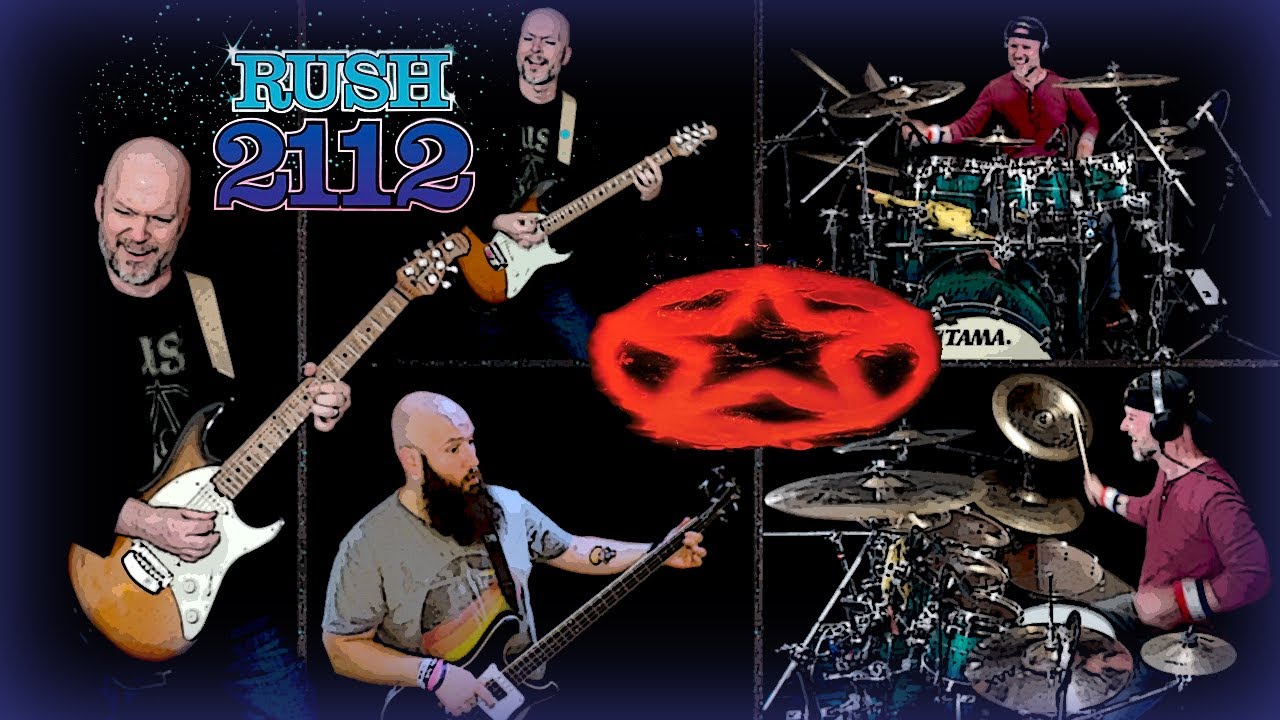 RUSH - 2112 Instrumental Medley - I. Overture II. The Temple of Syrinx ...