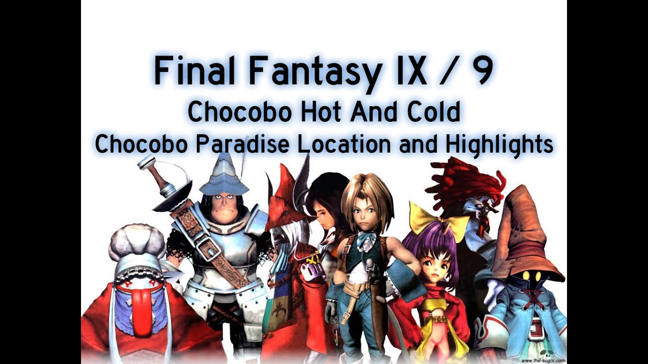 Final Fantasy IX / 9 - Chocobo Hot And Cold - Chocobo Paradise Location ...
