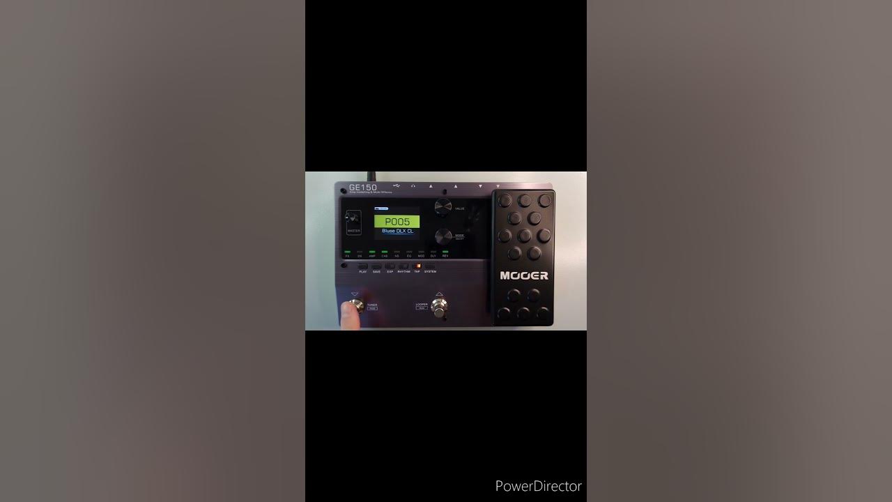 #004 How To Switch Between Presets MOOER GE150 - YouTube