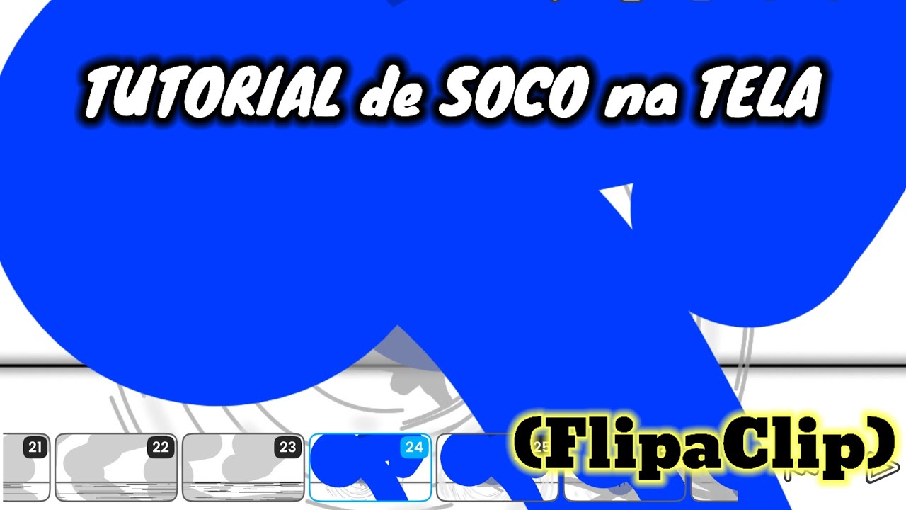 TUTORIAL de SOCO NA TELA (FlipaClip) - YouTube