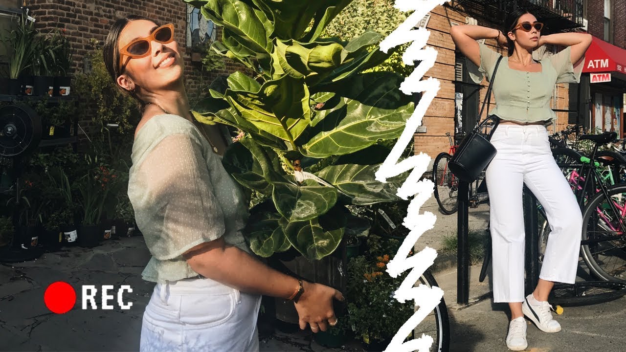 PLANT SHOPPING FOR NYC APARTMENT + MERCH UNVEILING!!! - YouTube