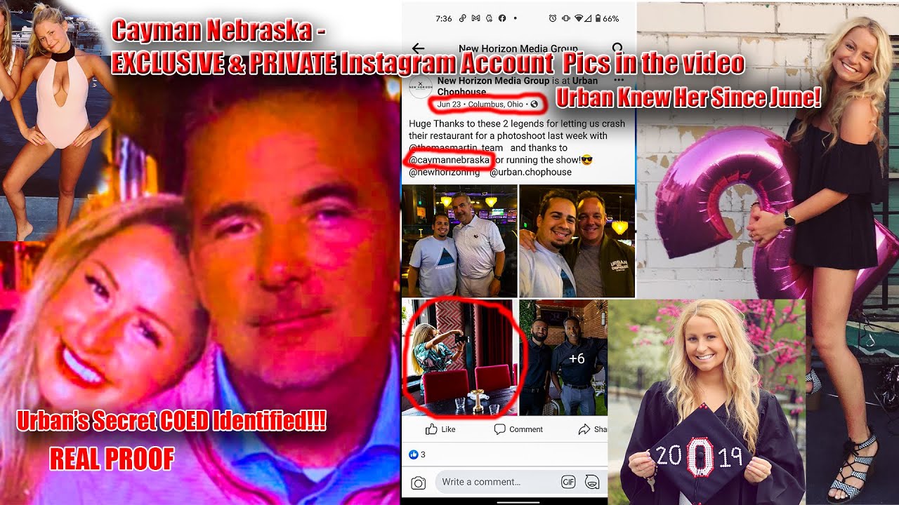 Urban Meyer's Bar Girl COED Is Cayman Nebraska ! Confirmed with HOT ...