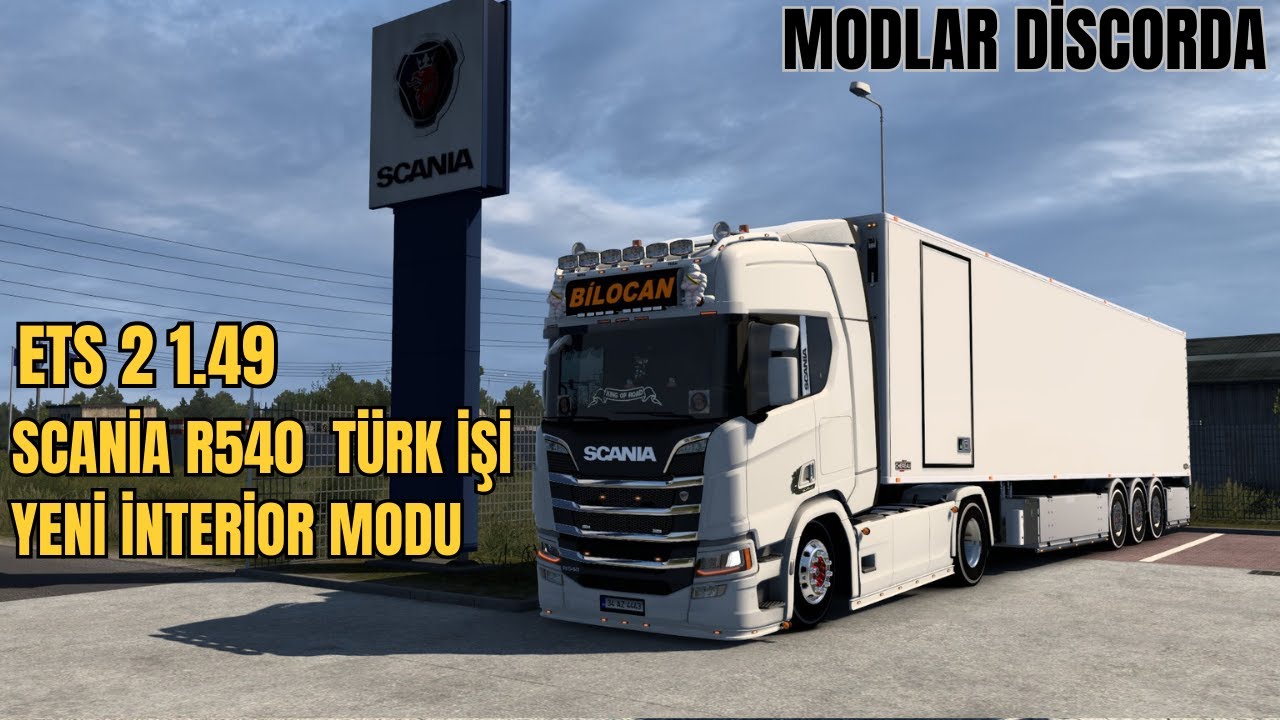 ETS2 1.49 | R540 TÜRK İŞİ MOD VE ÖZEL İNTERİOR MODU | #ets2 #ets2mods #ets2mod - YouTube
