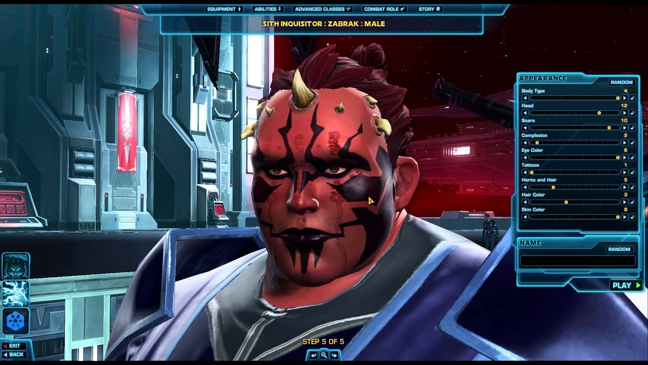 SWTOR Creating a Character - YouTube