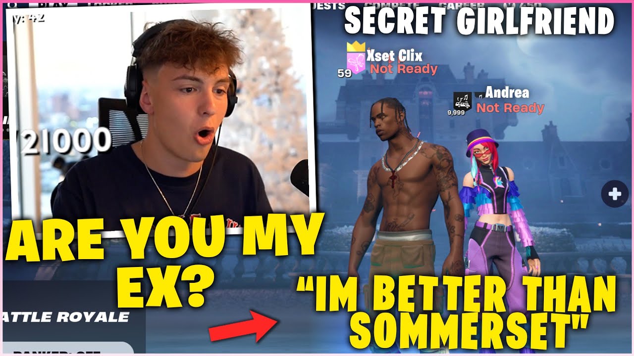 CLIX FINALLY Goes On A FORTNITE DATE With HIS SECRET GIRLFRIEND ...