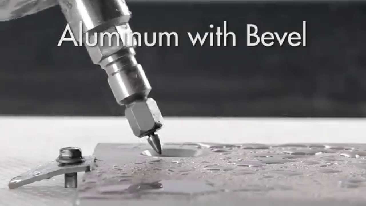 Cut Aluminum With Bevel With A MAXIEM JetMachining Center - YouTube