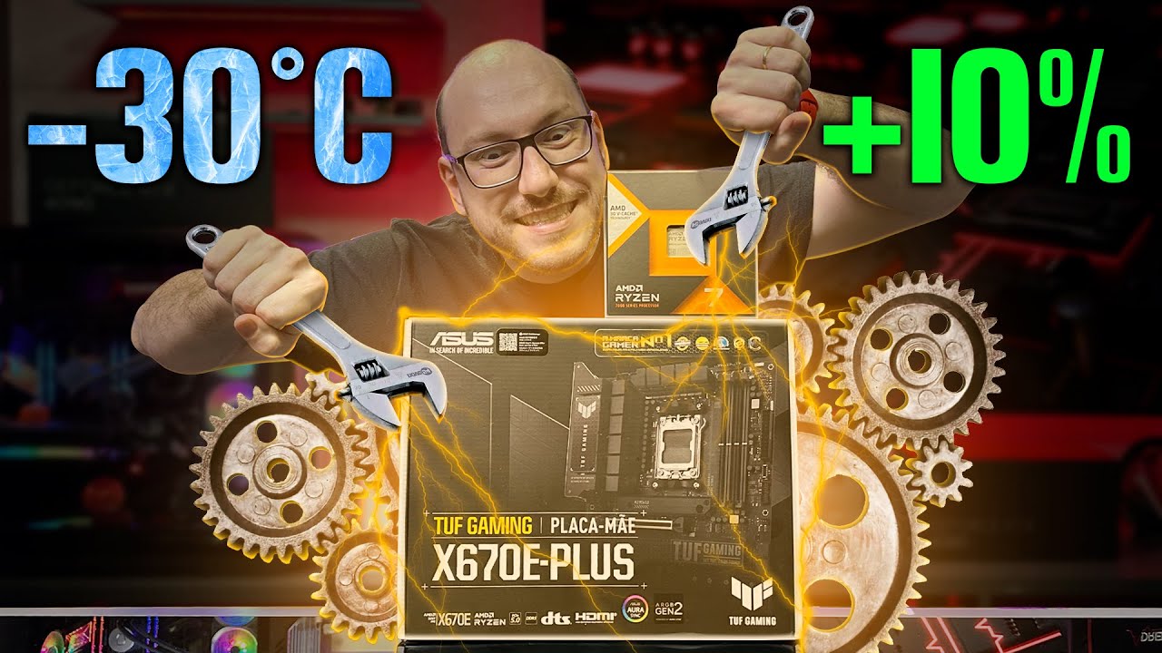 Performance grátis em AMD Ryzen! Usando o PBO 2 em uma ASUS TUF Gaming ...