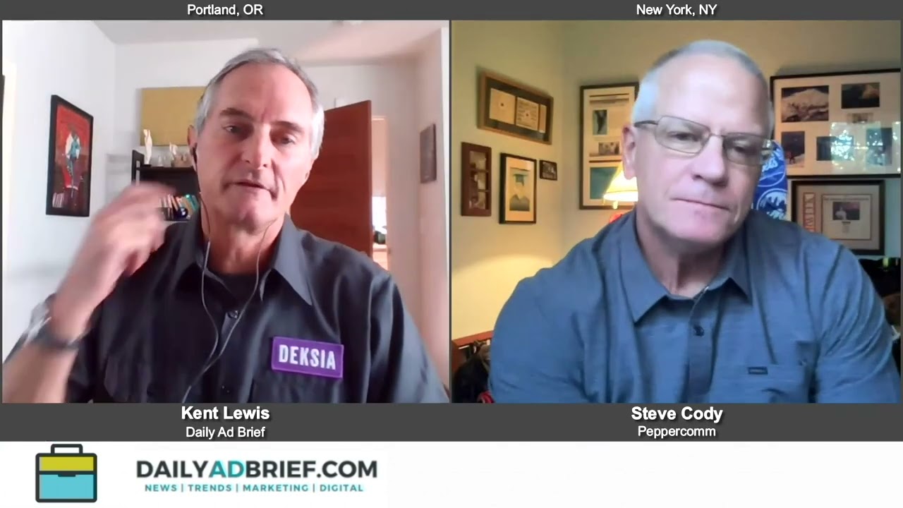 "More 2 Know" with Steve Cody from Peppercomm - YouTube