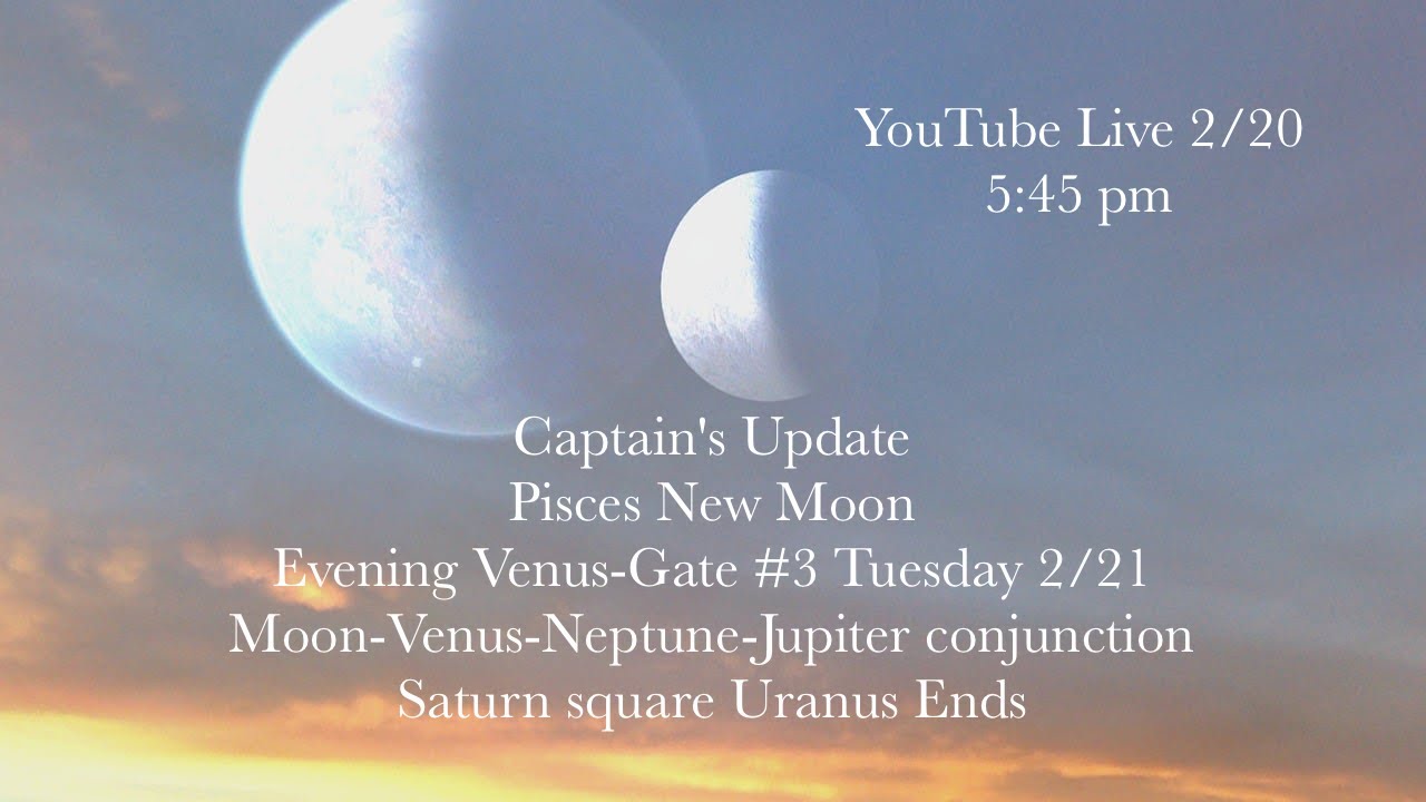 Heart Chakra Portal of 2023 Happening Now! Moon-Venus-Neptune-Jupiter Conjunction - YouTube
