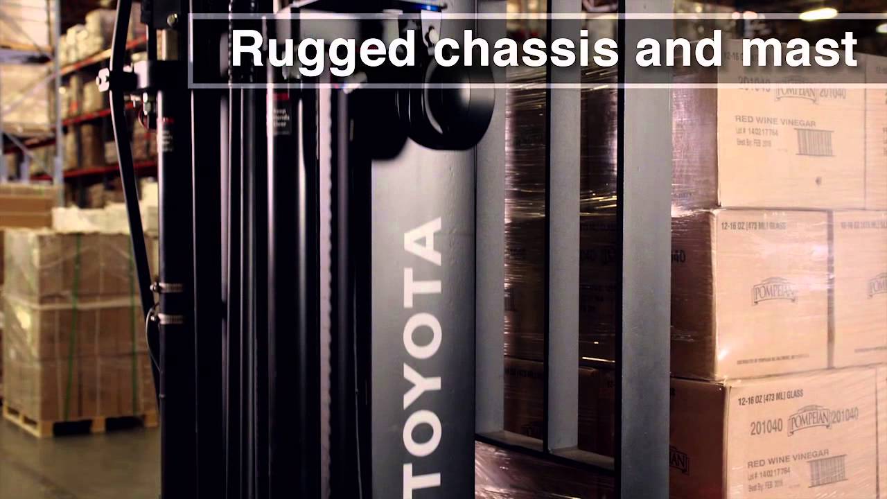 Toyota Stand Up Rider Lift - Features - YouTube