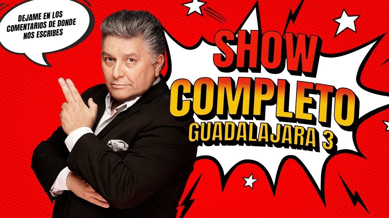 GUADALAJARA SHOW C0MPLET0 3 - Rogelio Ramos (Stand Up Comedy México ...