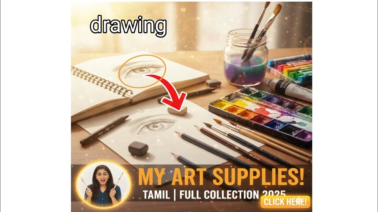 Tour of My All Expensive Art Supplies. - YouTube