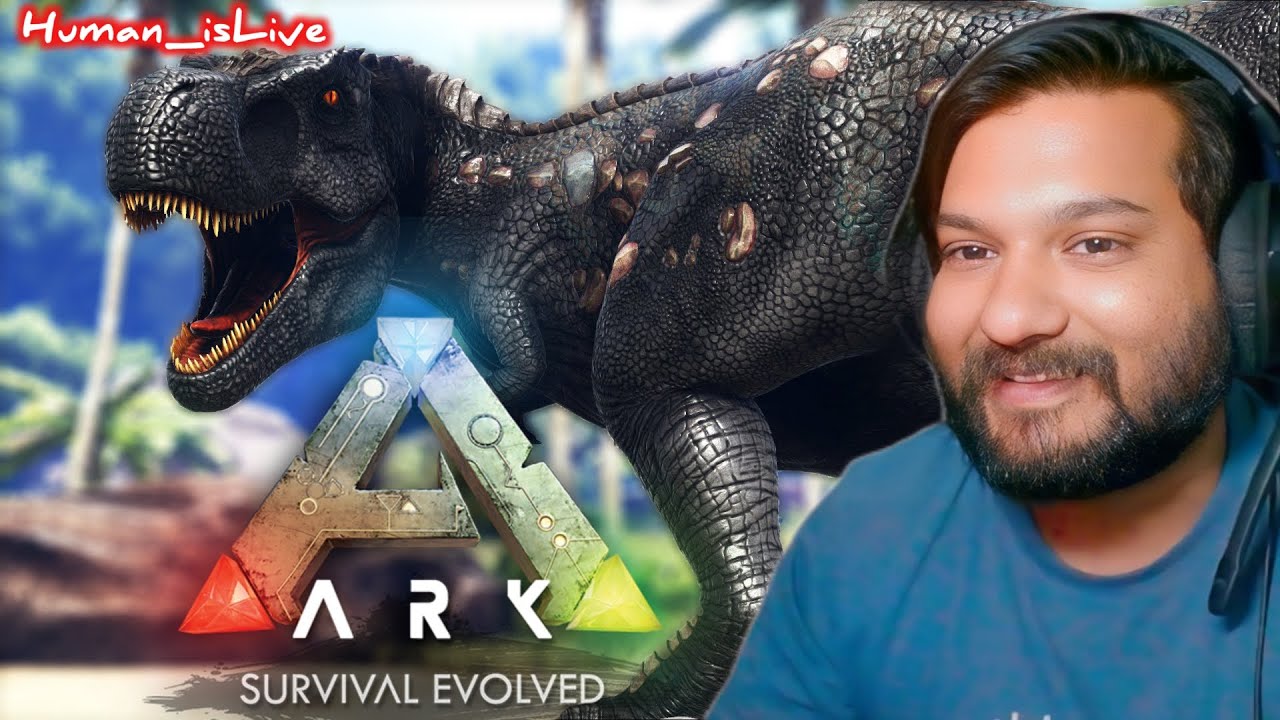 ARK Survival Evolved The Island Day 3 | @Human_isLive - YouTube