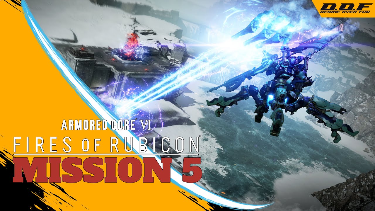 Armored Core VI Gameplay Walkthrough - The Moving Fortress - YouTube