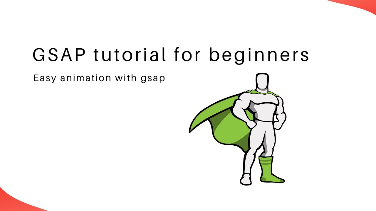 GSAP animation tutorial for absolute beginners ! ( My favourite ...