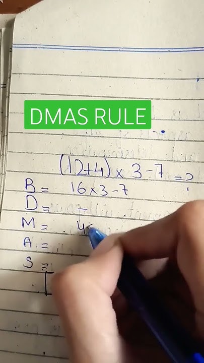 DMAS rule #dmasrule #dmas #problemsolving #maths#mathproblems# ... DMAS rule #dmasrule #dmas #problemsolving #maths#mathproblems# ...