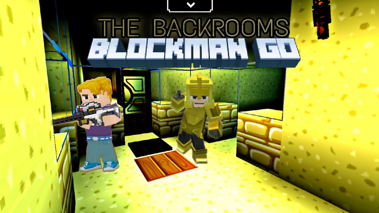 Backrooms Blocman go (дыры в полу) #blockmango #thebackrooms - YouTube