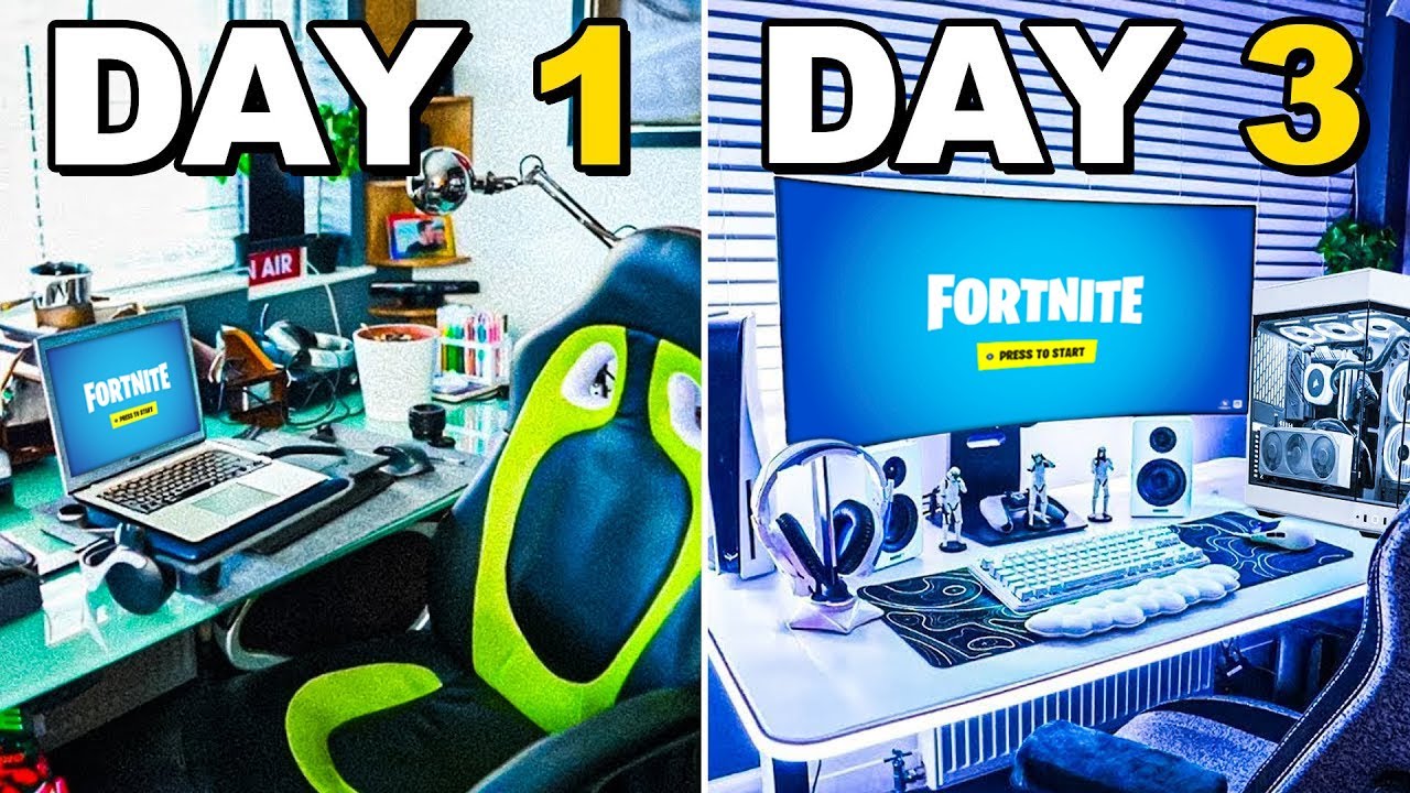 I Built My Best Friend His Dream Gaming Setup! - YouTube