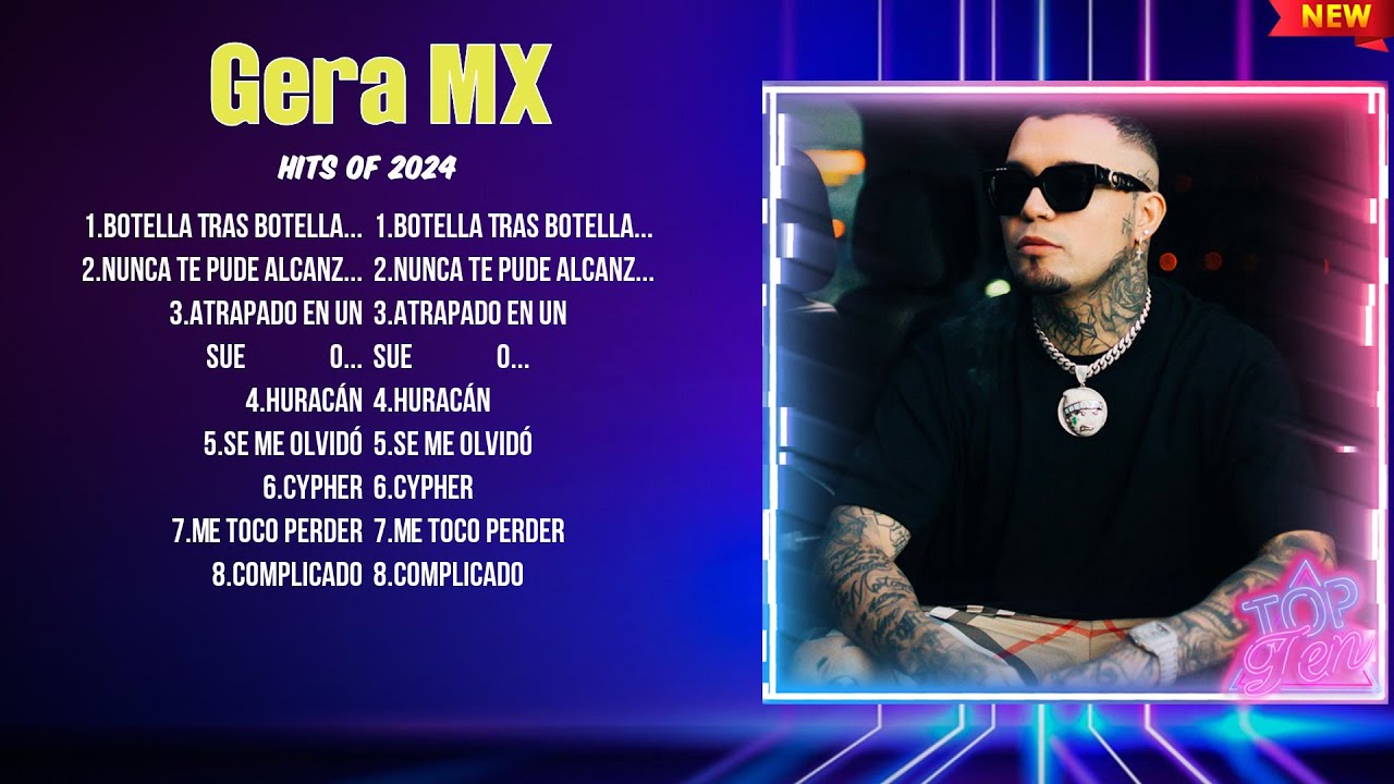 Gera MX Éxitos Sus Mejores Canciones - 10 Super Éxitos Románticas ...
