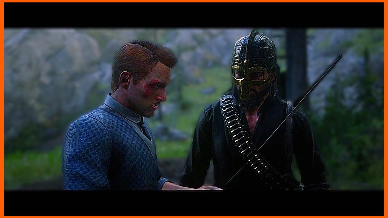 John Marston Meets A Time Traveler - RDR2 - YouTube