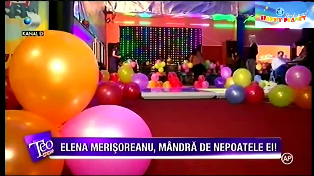 Petrecere pentru copii la Happy Planet Club-Maxerii - YouTube