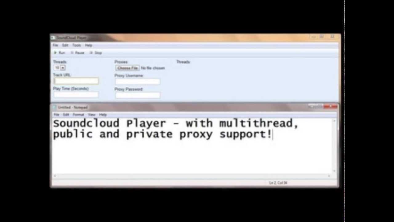 Soundcloud Player - Free Soundcloud Plays Bot 2013! (Updated - Proxy/Multithread) - YouTube