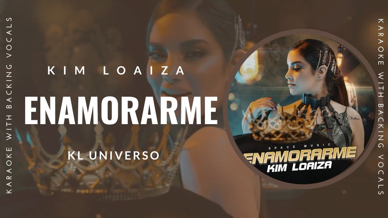 Kim Loaiza - Enamorarme (Karaoke With Backing Vocals) - YouTube